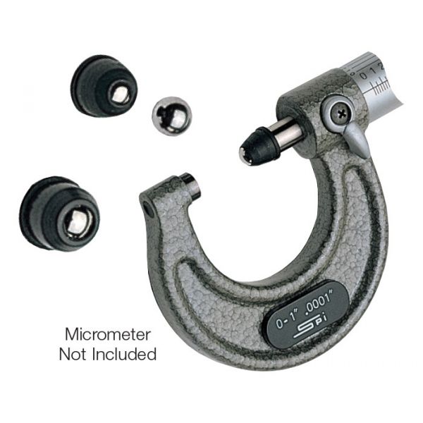 SPI MICROMETER BALL ATTACHMENTS Anvil Type: Ball Attachment 10-451-3,