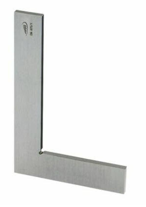HELIOS PREISSER Workshop square flat type DIN 875/1, 300 x 175mm Artic