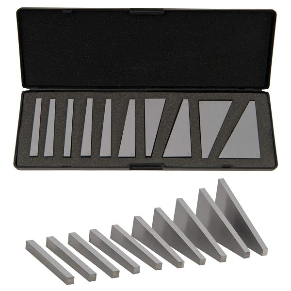 MHC 630-4260 Angle Gauge Set Description : Set of 10 angle gauge block