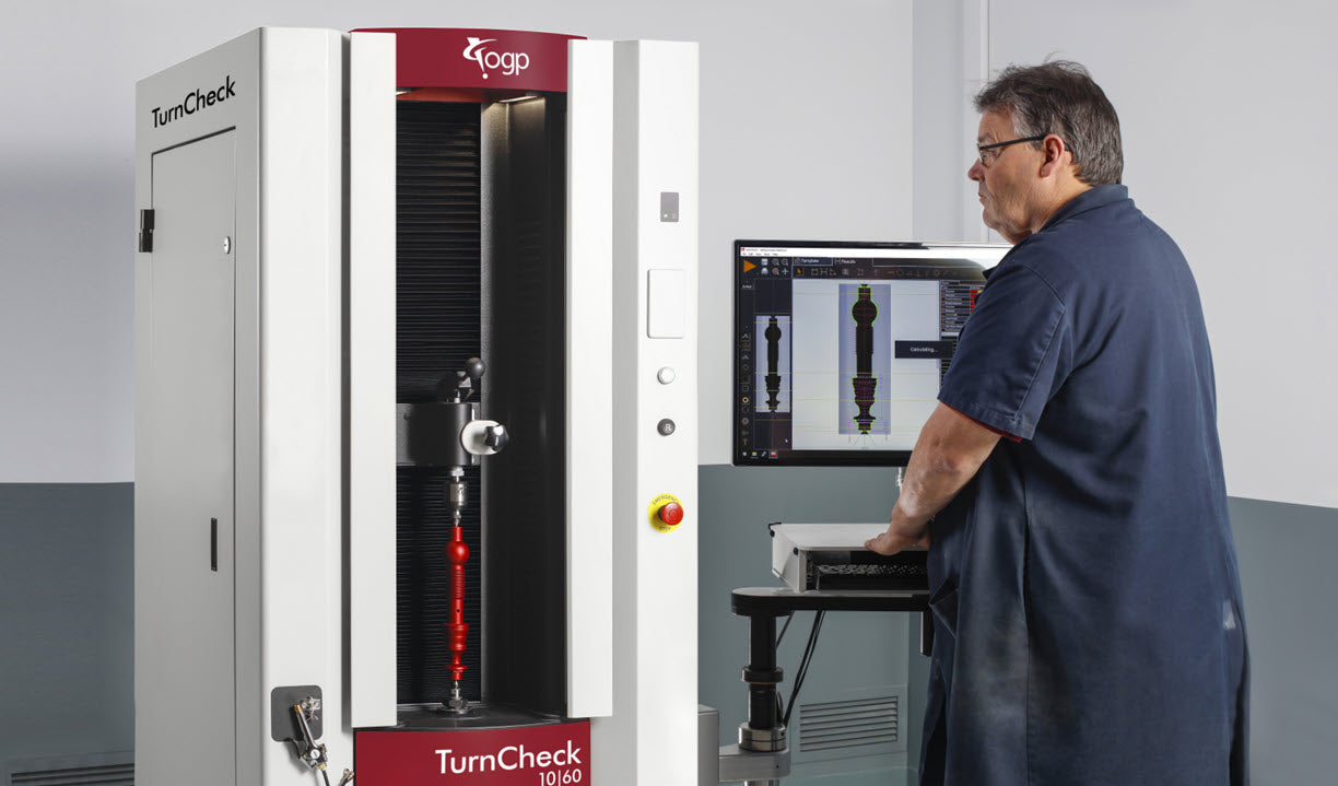 OGP TurnCheck Series-6 Precision Optical Shaft measuring system
