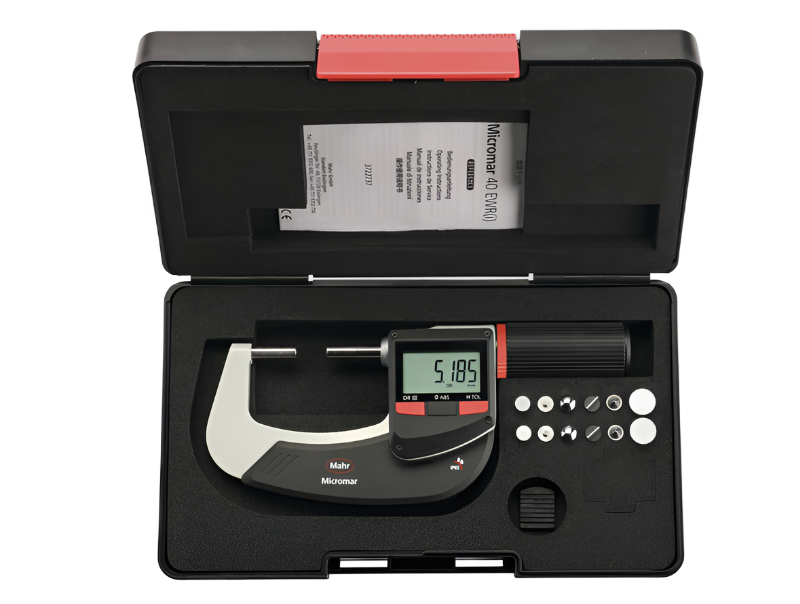 Mahr Digital Micrometer Micromar 40 EWR-V 4157050