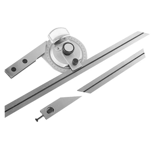 Universal Bevel Protractor 635-6509 5 piece set